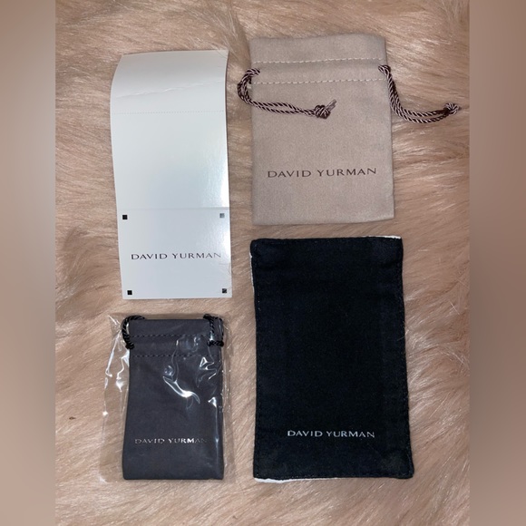 David Yurman | Jewelry | David Yurman Bracelet And Ring Dust Bags And ...